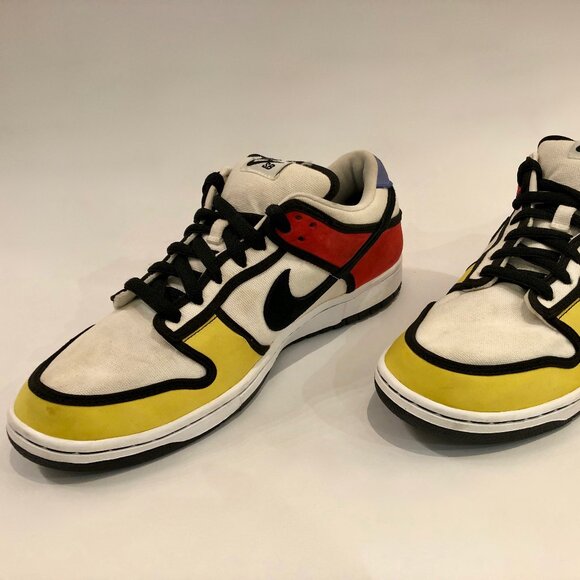 Nike | Shoes | Dunk Low Pro Sb Piet Mondrian | Poshmark